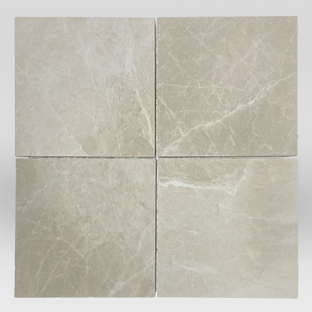 Ivory (White) Travertine Tumbled 3"x6" Tile - BigAppleMarble.com