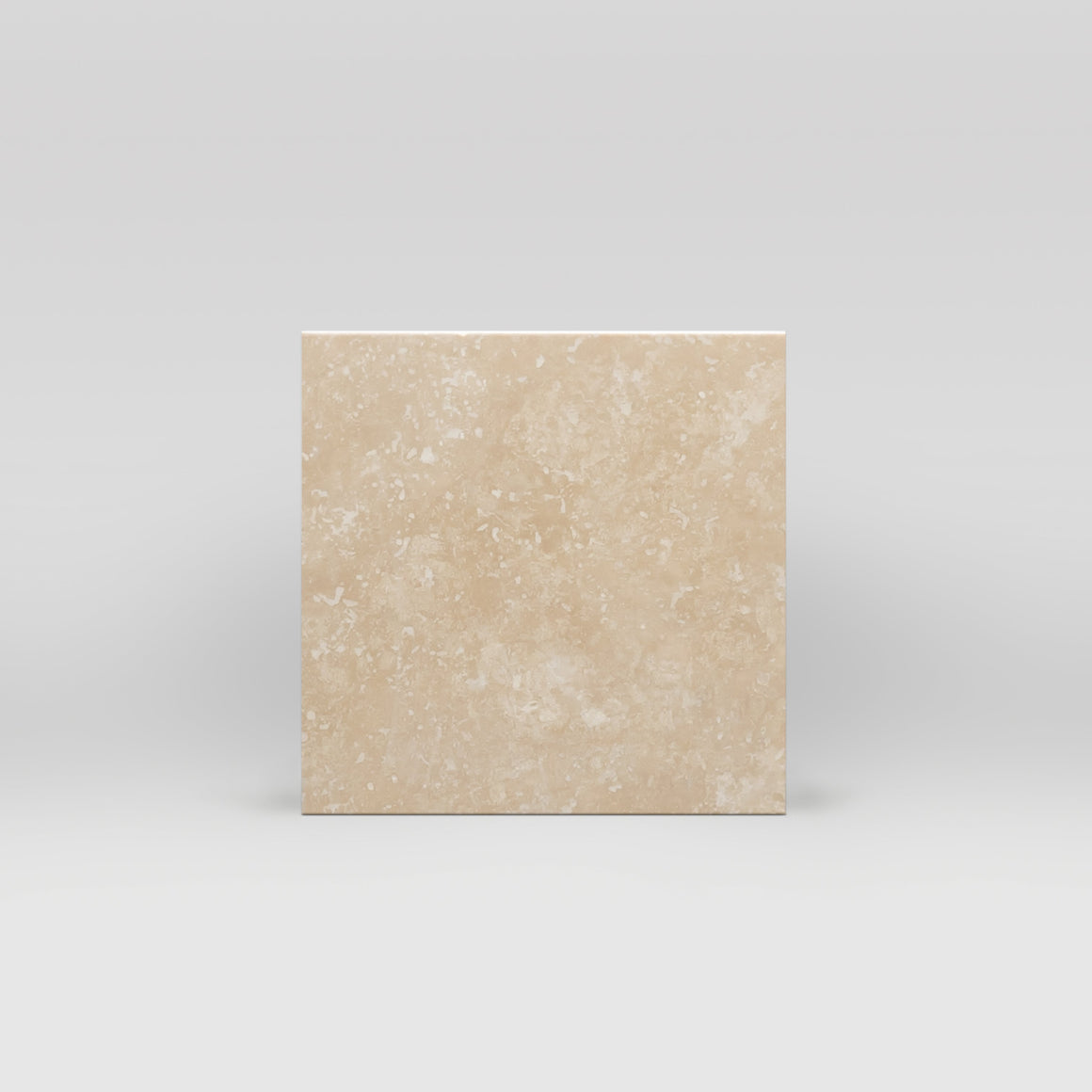 Ivory (White) Travertine Honed 6"x6" Tile - BigAppleMarble.com